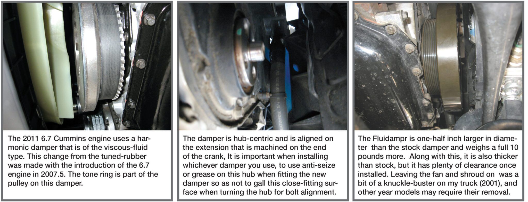 Harmonic Dampers: Inspection and Replacement - SHOP TALK